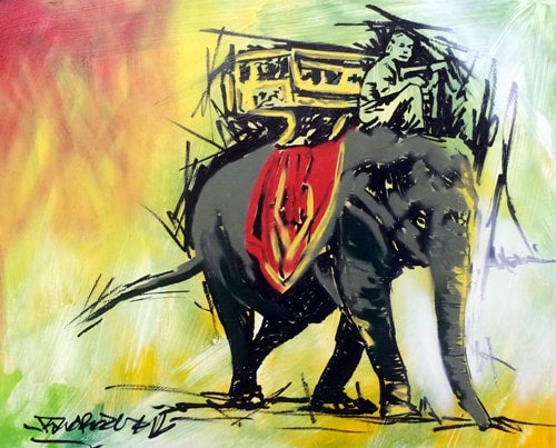 An Elephant's Nightmare | Paco Rosic ART